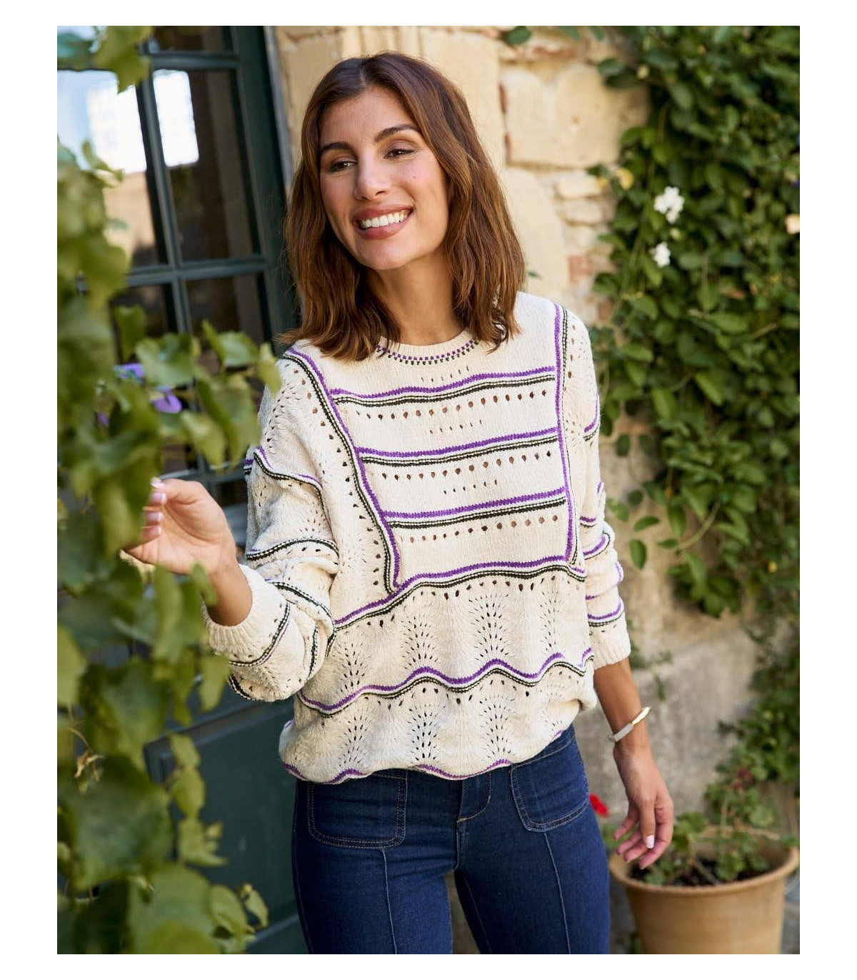 Jersey Calado Naila – Abeloura Boutique